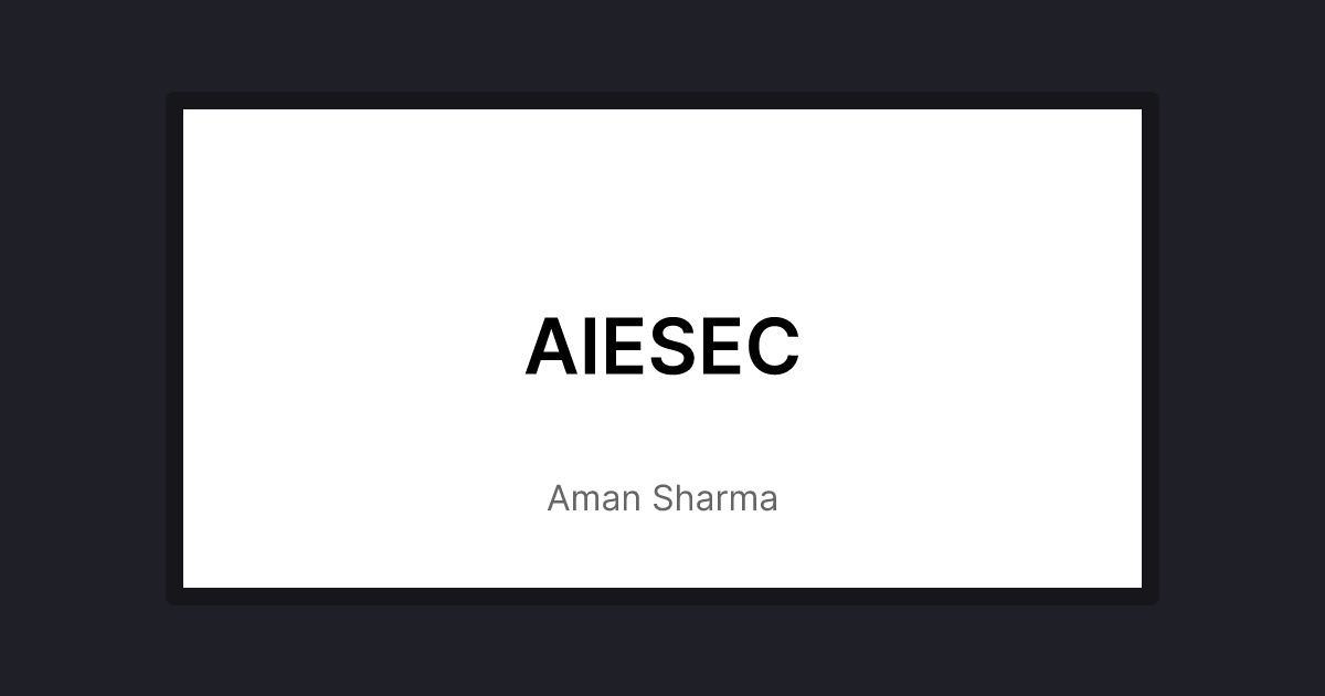AIESEC